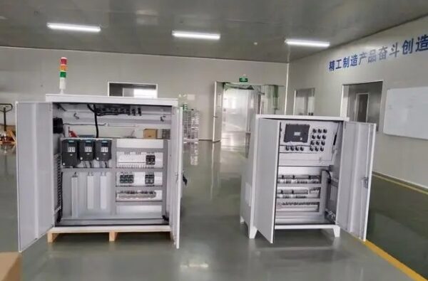 How to control the fan with PLC control cabinet