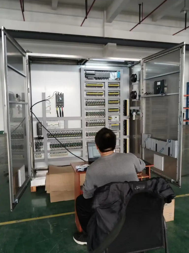 How to debug and maintain the PLC control cabinet?